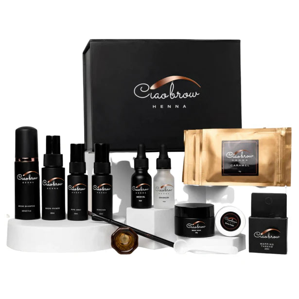 Brow Henna Deluxe Kit - Complete Professional Starter Set | Ciaobrow